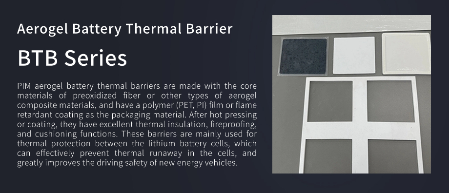 Aerogel Battery Thermal Barrier